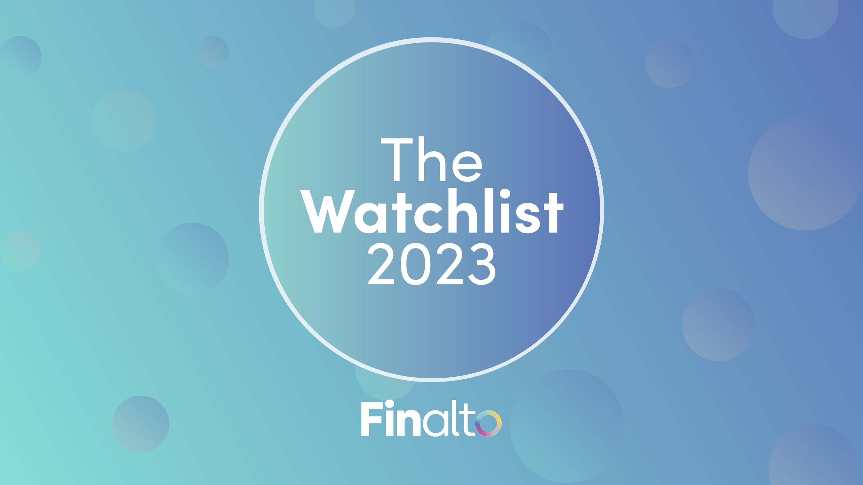 The Watchlist 2023 | Finalto